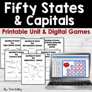 7 Fun Ways Teach the 50 States and Capitals - Teach With Tina