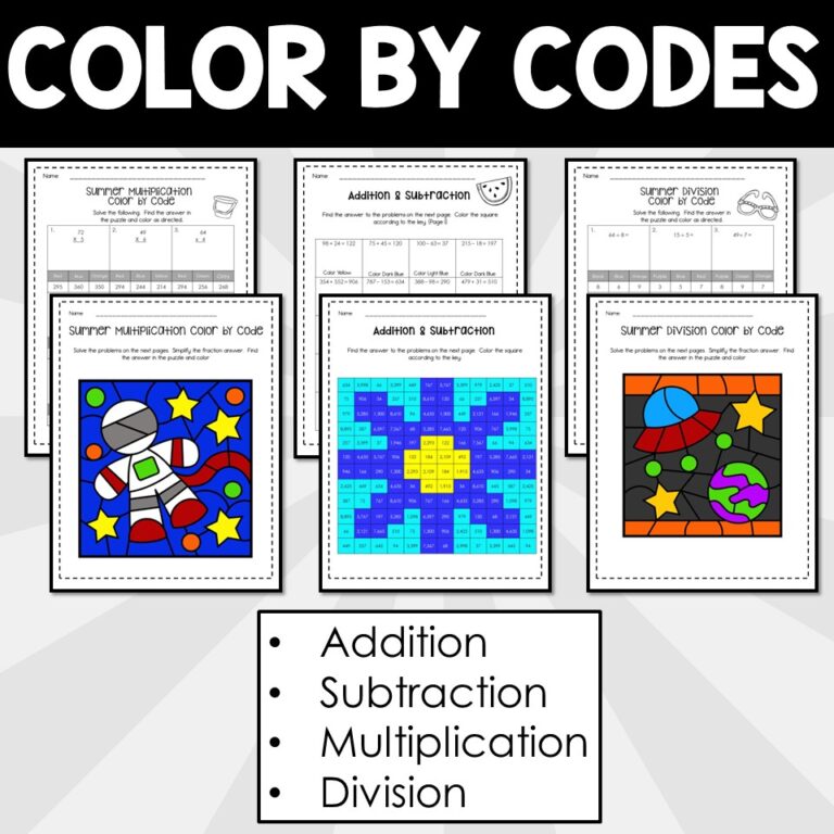 Summer Review Packet for 4th Grade - Fourth Grade Math Review - Teach ...