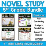 4 Must Read Novels for 5th Grade Students - Teach With Tina