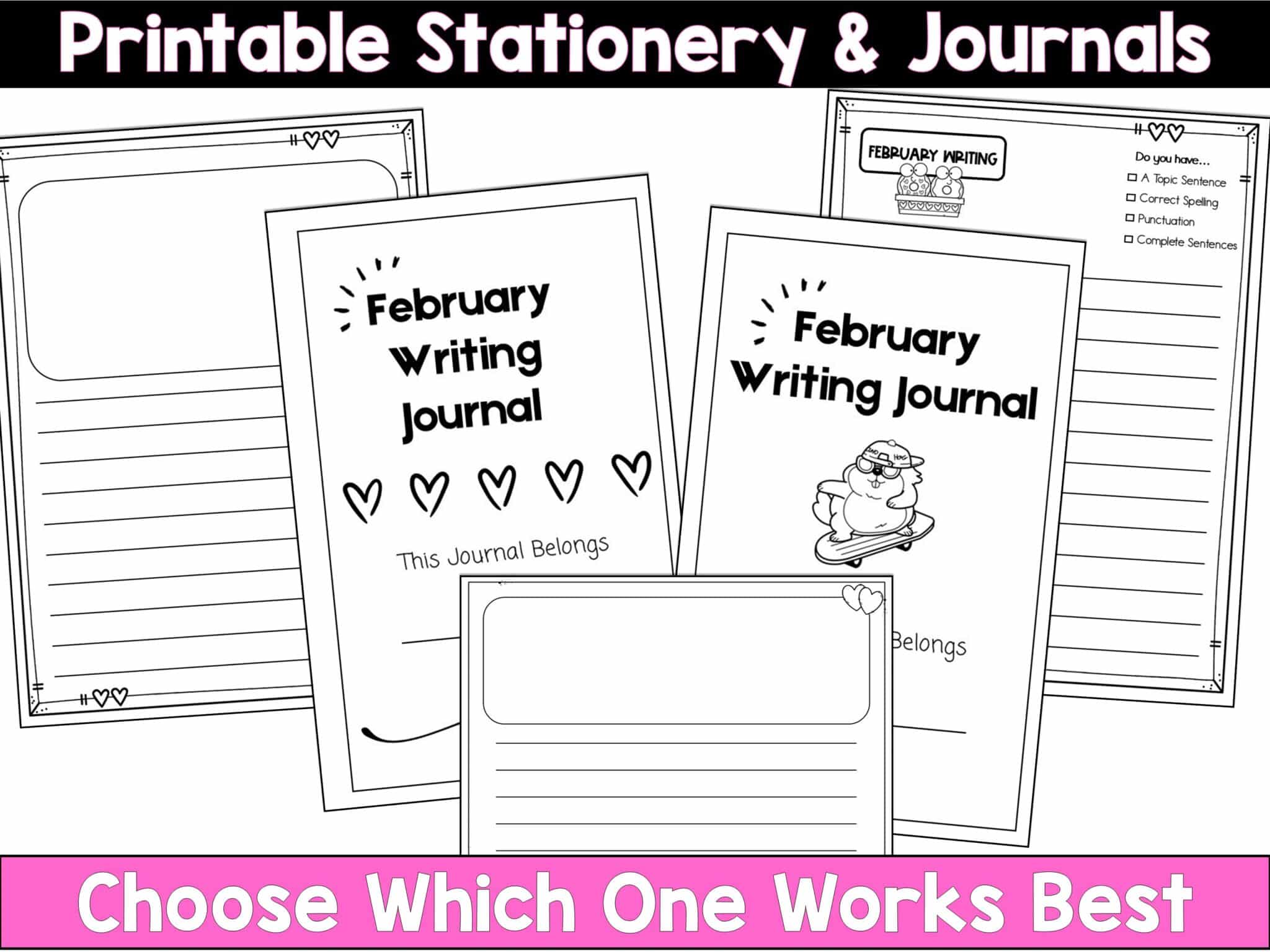 Writing Choice Boards for Homeschool - Writing Prompts for Kids ...