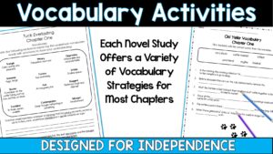 5th Grade Novel Studies - Teach With Tina