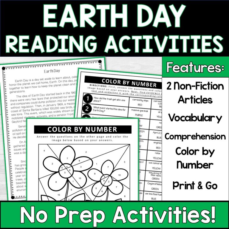 6 Easy Earth Day Activities for Upper Elementary - Teach With Tina