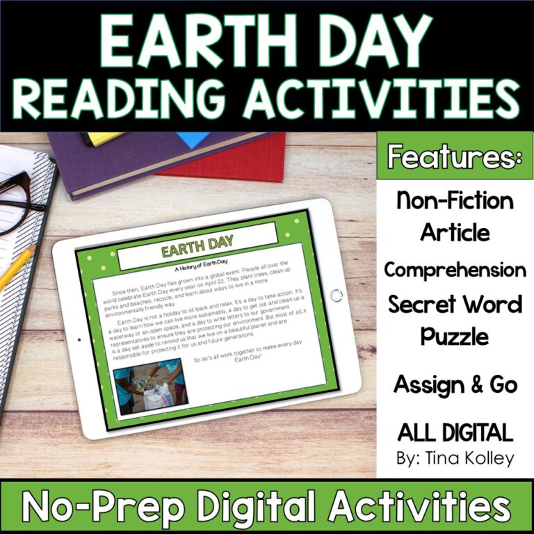 6 Easy Earth Day Activities for Upper Elementary - Teach With Tina