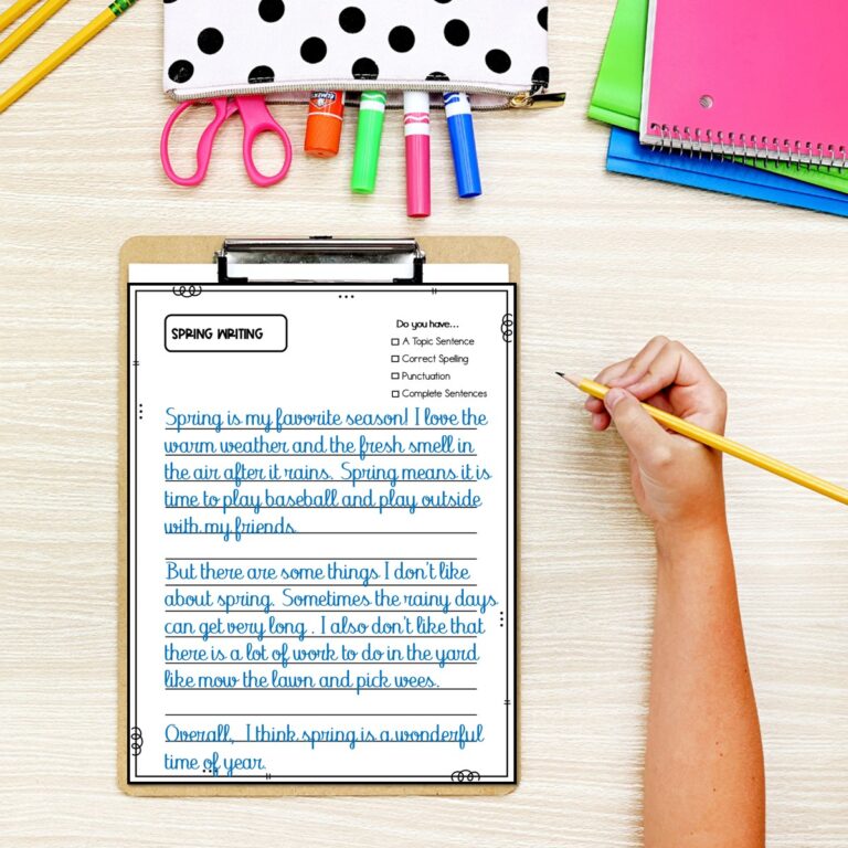 8 Powerful Reasons to Use Spring Writing Choice Boards in Your ...