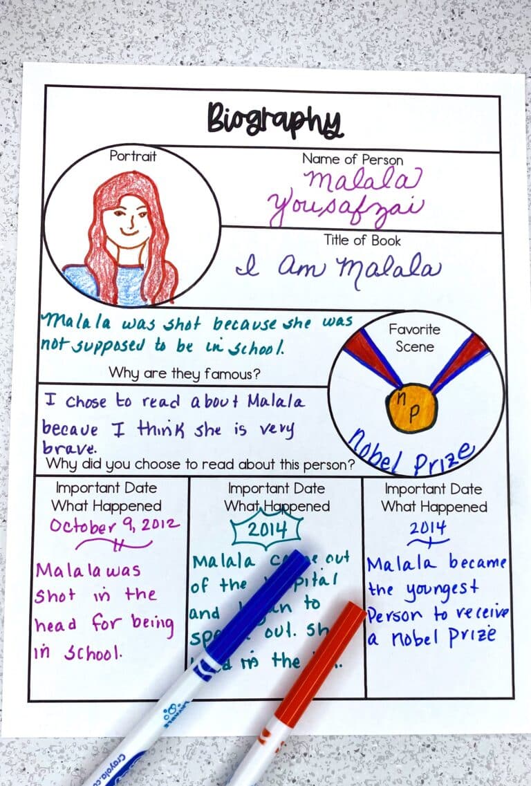 Easy Book Report Ideas for Upper Elementary - Teach With Tina